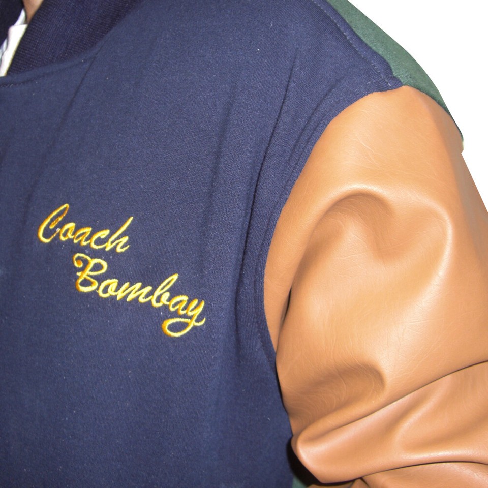 Gordon Bombay Jacket Mighty Ducks Movie Varsity Letterman Hockey ...