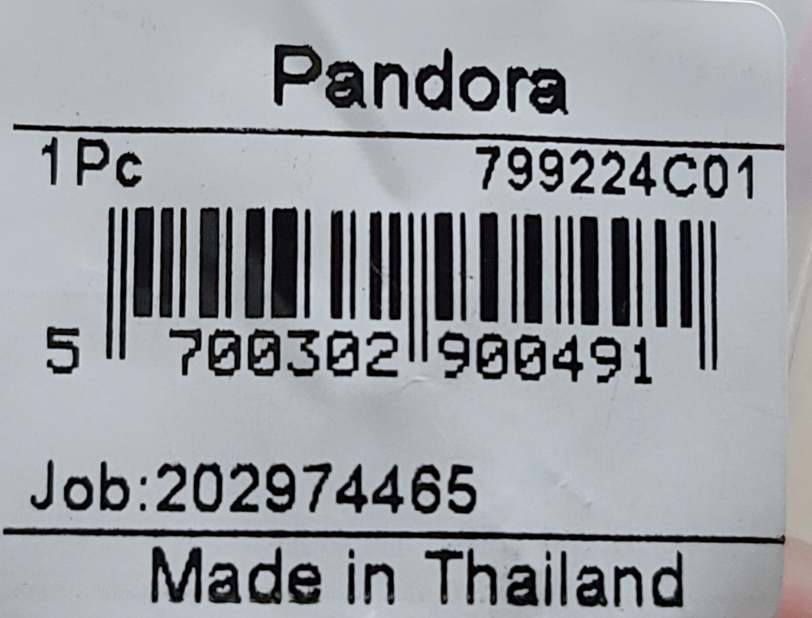 New 100% Authentic PANDORA 925 Sparkling Snowflake Pave Charm Pendant ...