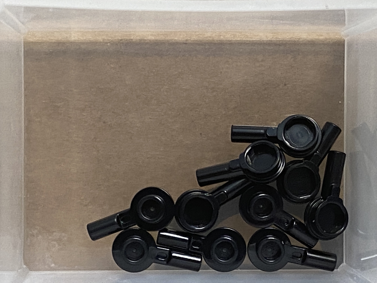 LEGO Parts - Black Bar 1L w 1 x 1 Round Plate w Stud - No 32828 - QTY ...