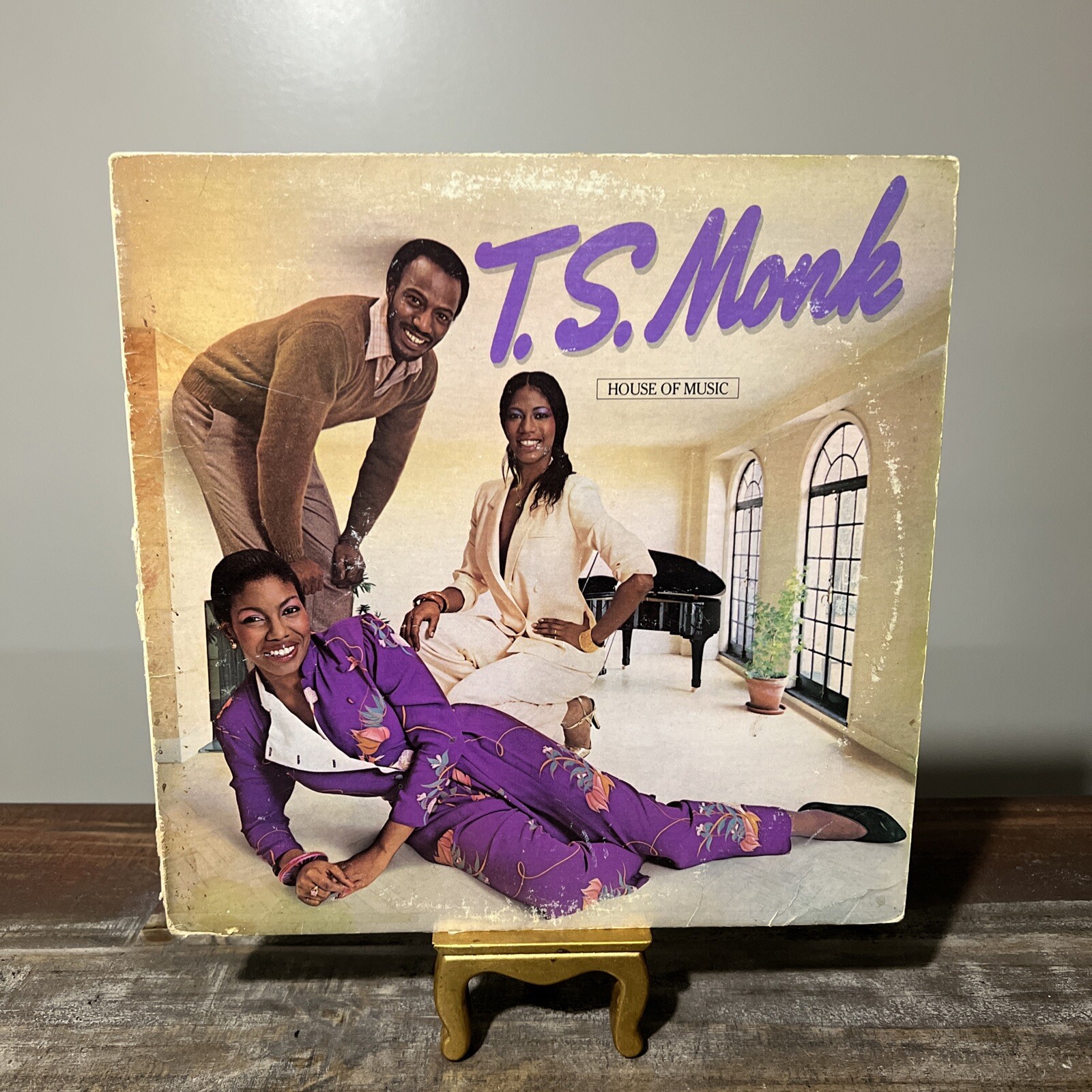 T. S. MONK House Of Music Vinyl LP 1980 First Pressing OG Inner/Blue ...