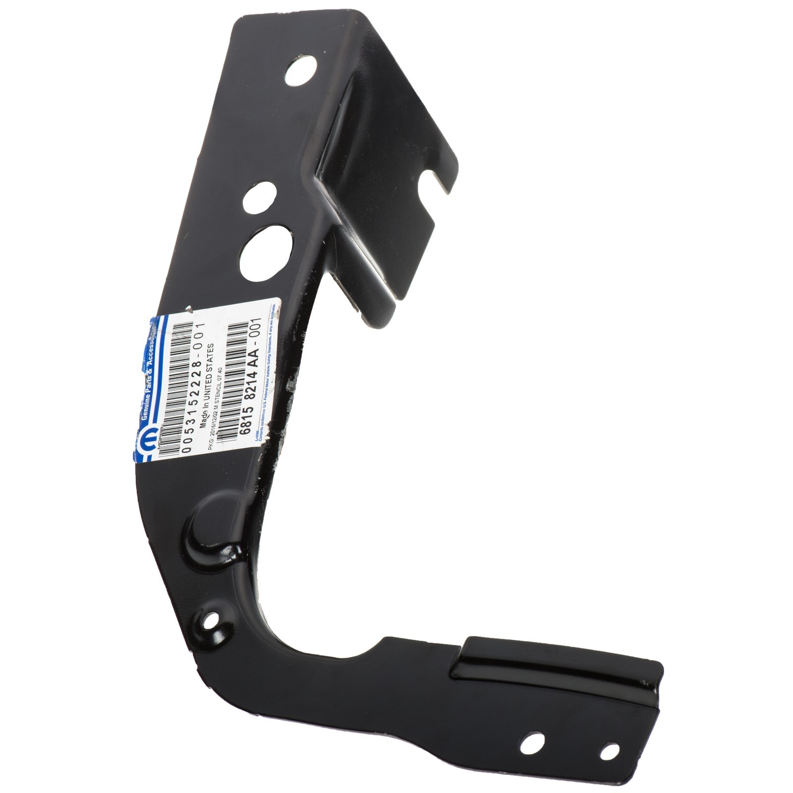 15-17 CHRYSLER 200 FRONT RIGHT RADIATOR CORE SIDE SUPPORT BRACKET OEM ...