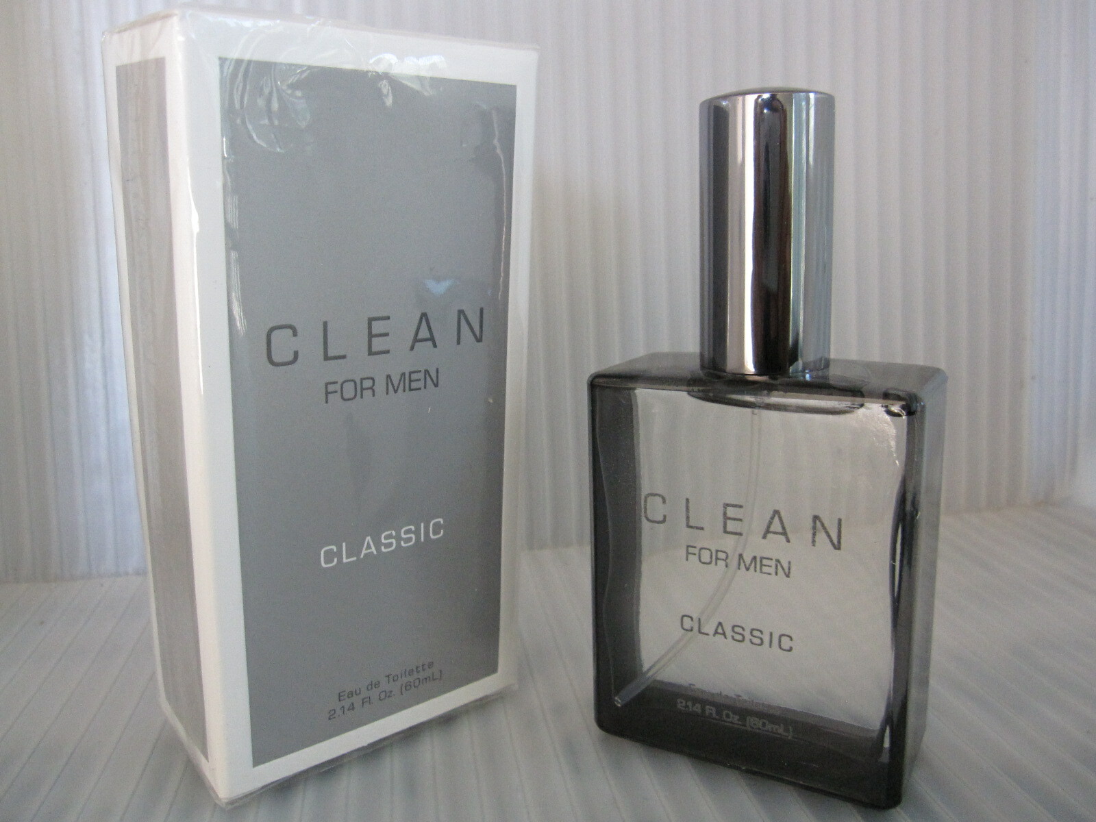 CLEAN FOR MEN CLASSIC by FUSION BRANDS 2.14 oz / 60 ML EDT Spray Sealed ...