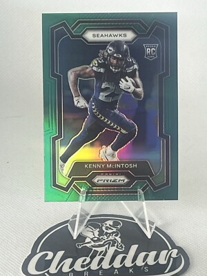 2023 Prizm Kenny McIntosh Green Rookie RC #391 Seahawks | eBay