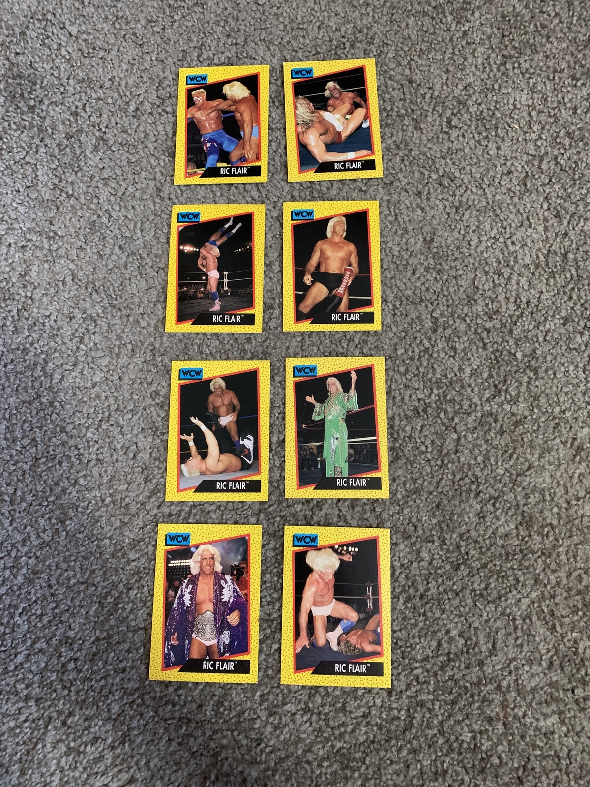 1991 WCW Impel Ric Flair 8 Card Pack | eBay