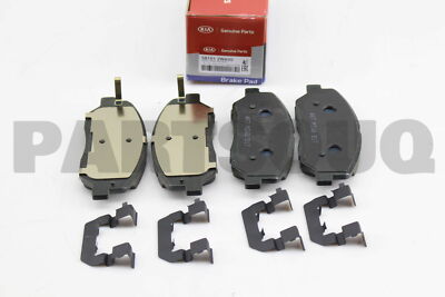 581012WA00 Genuine Hyundai / KIA PAD KIT-FRONT DISC BRAKE | eBay