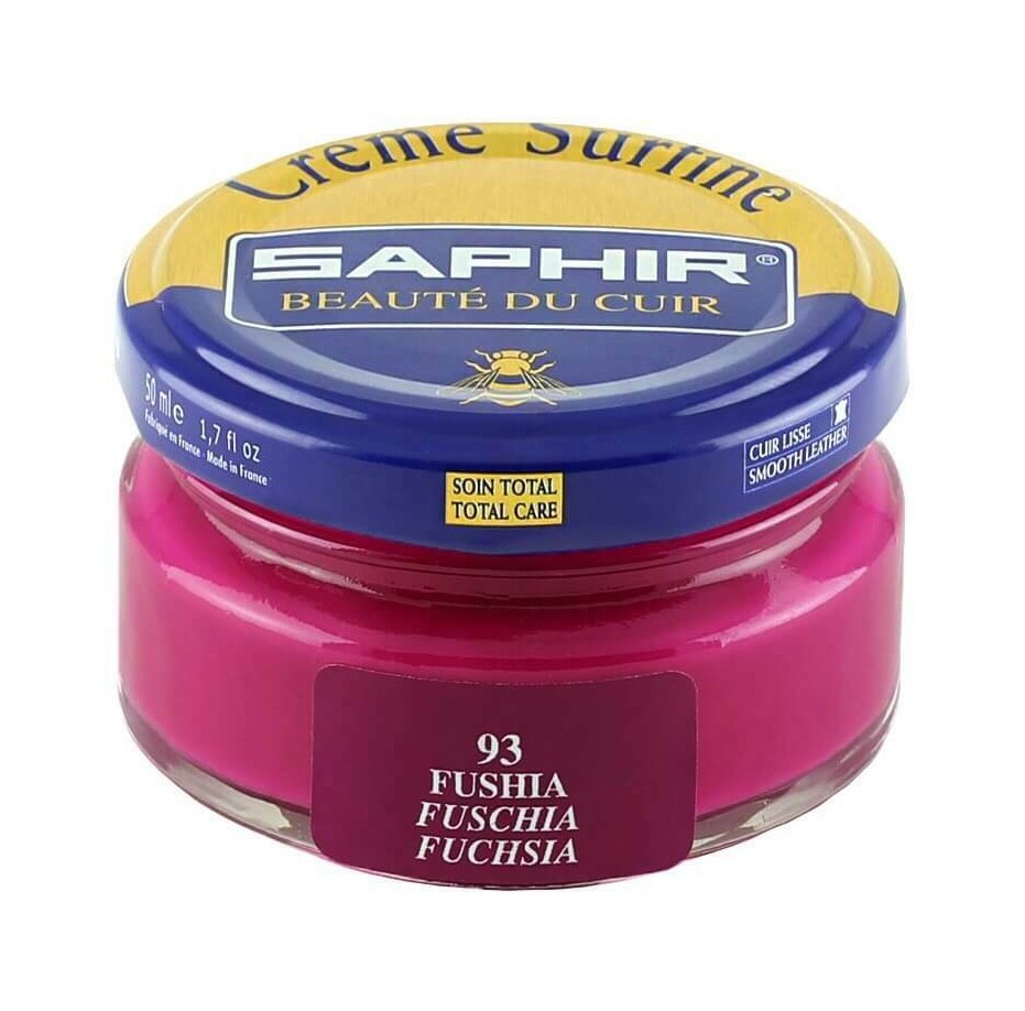 SAPHIR Cream Polish Shoe Boot Leather nourishing Beaute du Cuir Surfine ...
