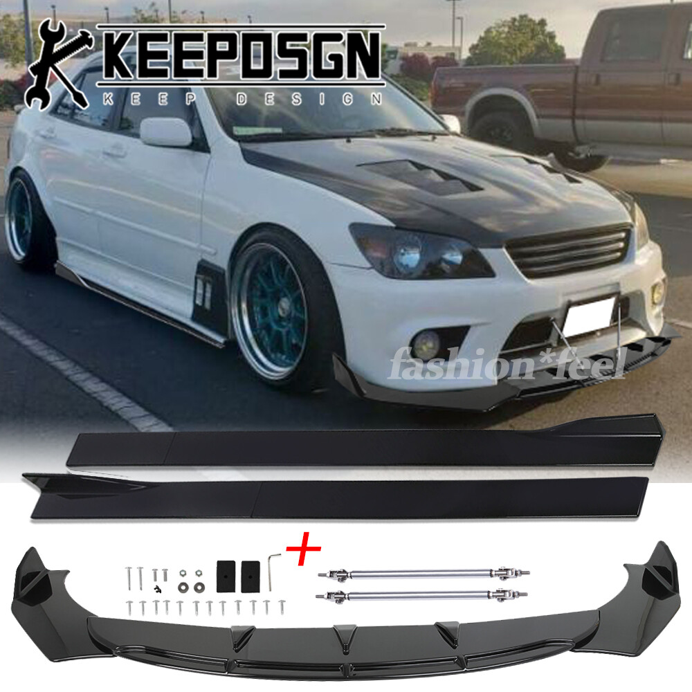 For Lexus IS300 F Sport trd IS250 Front Bumper Lip Splitter Spoiler ...