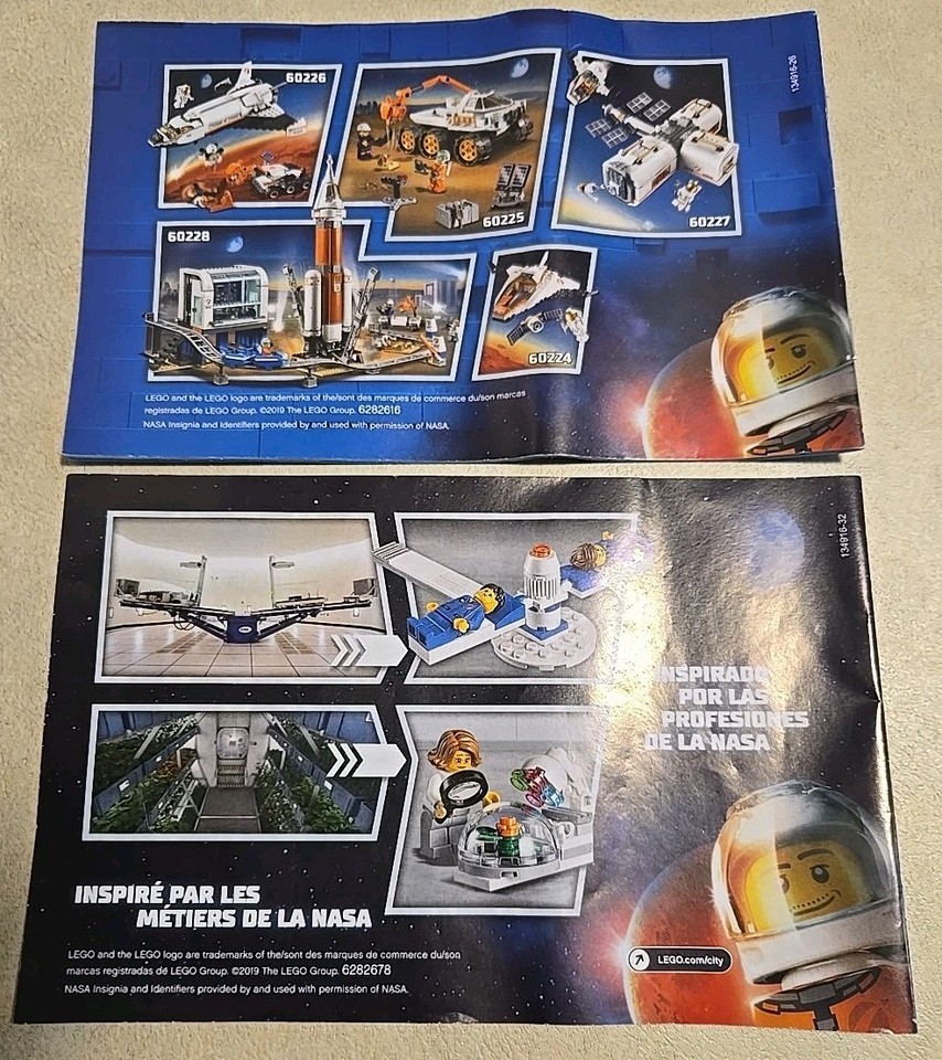 Complete (-1) Lego 60230 Space Research Development w 15 Figures ...