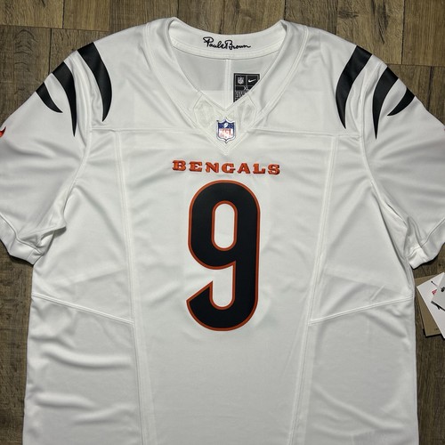 Cincinnati Bengals #9 Joe Burrow Nike Vapor NFL Football Jersey Men XL ...