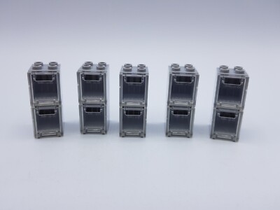 LEGO LOT 10 X MAILBOX 2X2X2 REF 4345 + 10 X MAILBOX FRONT 2X2 REF 35401 ...