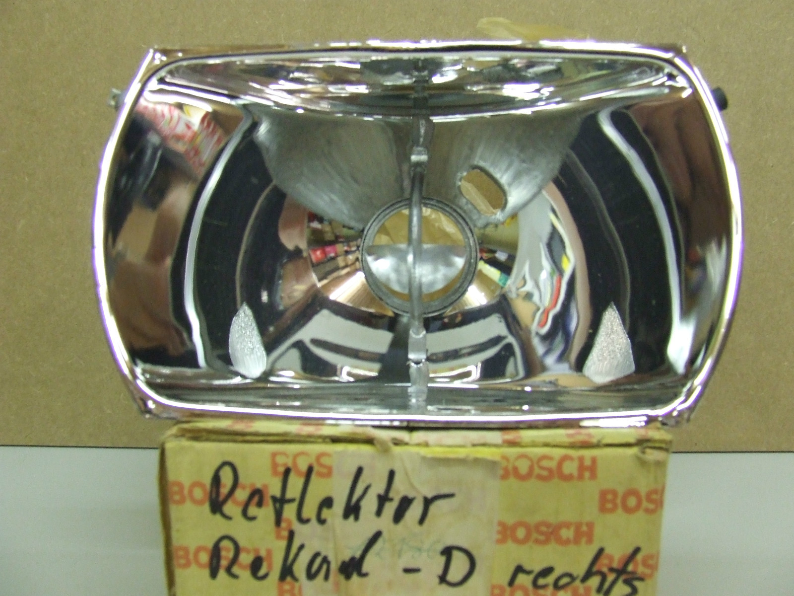 NEUTEIL Scheinwerfer Reflektor Bosch Opel Rekord D Caravan Coupe Sprint ...