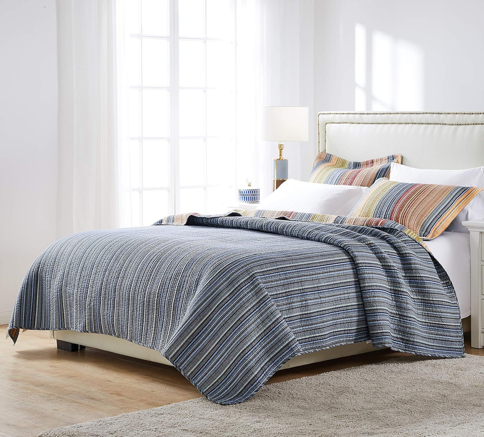 Greenland Home Katy Quilt Set, Full/Queen, Multi Multicolor | eBay