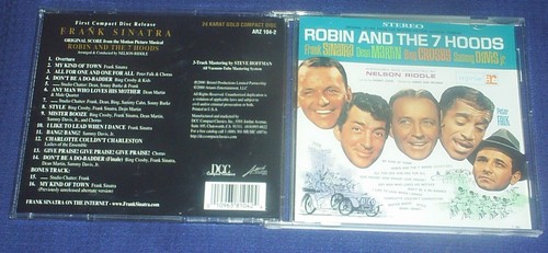 DCC GOLD CD ARZ-104-2 Robin And The 7 Hoods Soundtrack Sinatra Bing ...