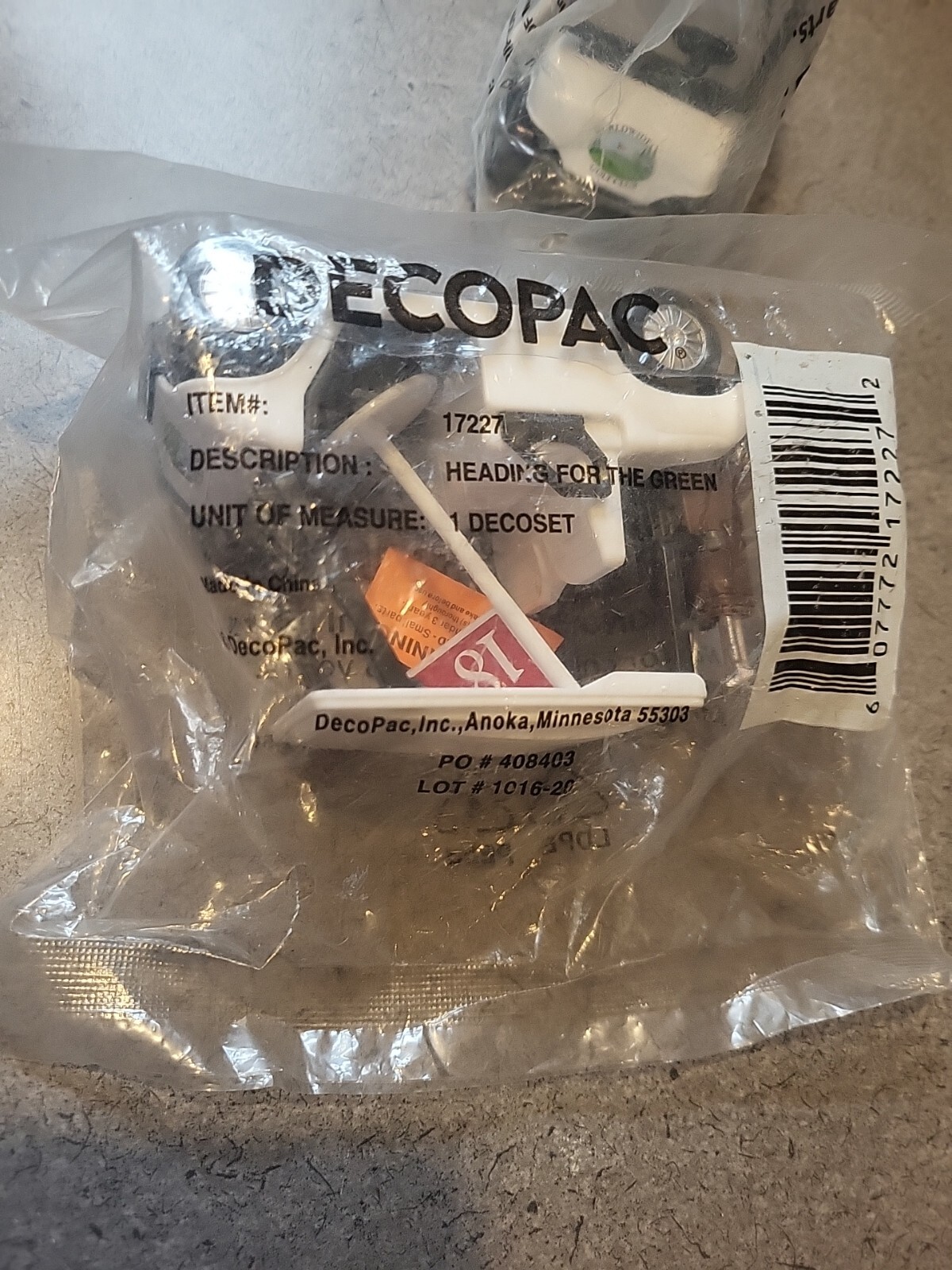 Decopac Heading for The Green DecoSet Cake Topper for sale online | eBay