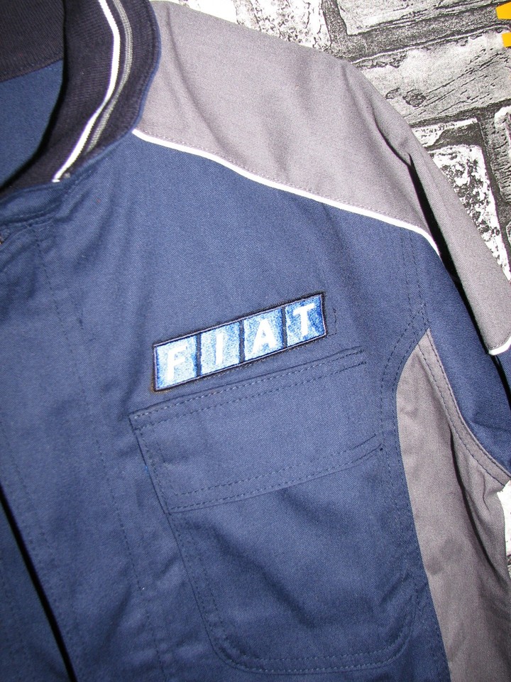 Vintage Iveco Fiat racing team squadra corse mechanic cotton jacket | eBay