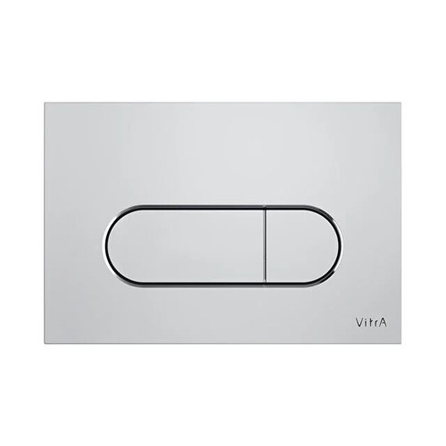 Vitra Loop Flush Plate Chrome For Wc Frame And Concealed Cistern 740 ...