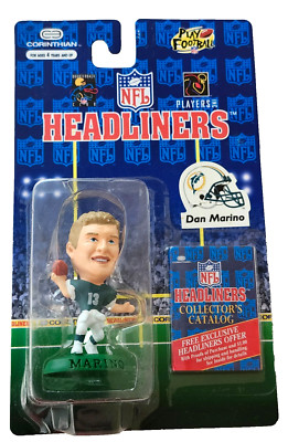New Dan Marino # 13 QB Miami Dolphins 1996 NFL Football Headliners 3 ...