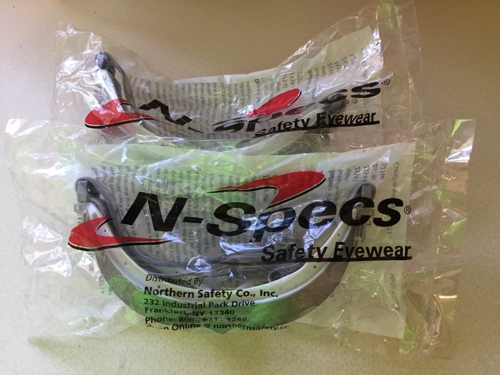 Northern Safety, N-Specs Voyage Direct Vent Safety Goggle, Dust Protect ...