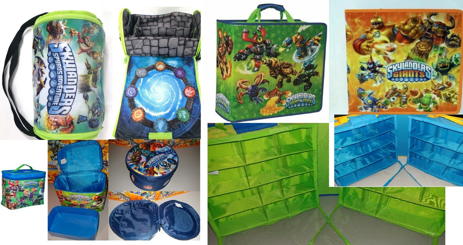 SKYLANDERS Carrying Cases, Display Totes, Bags, Storage Boxes, and more ...