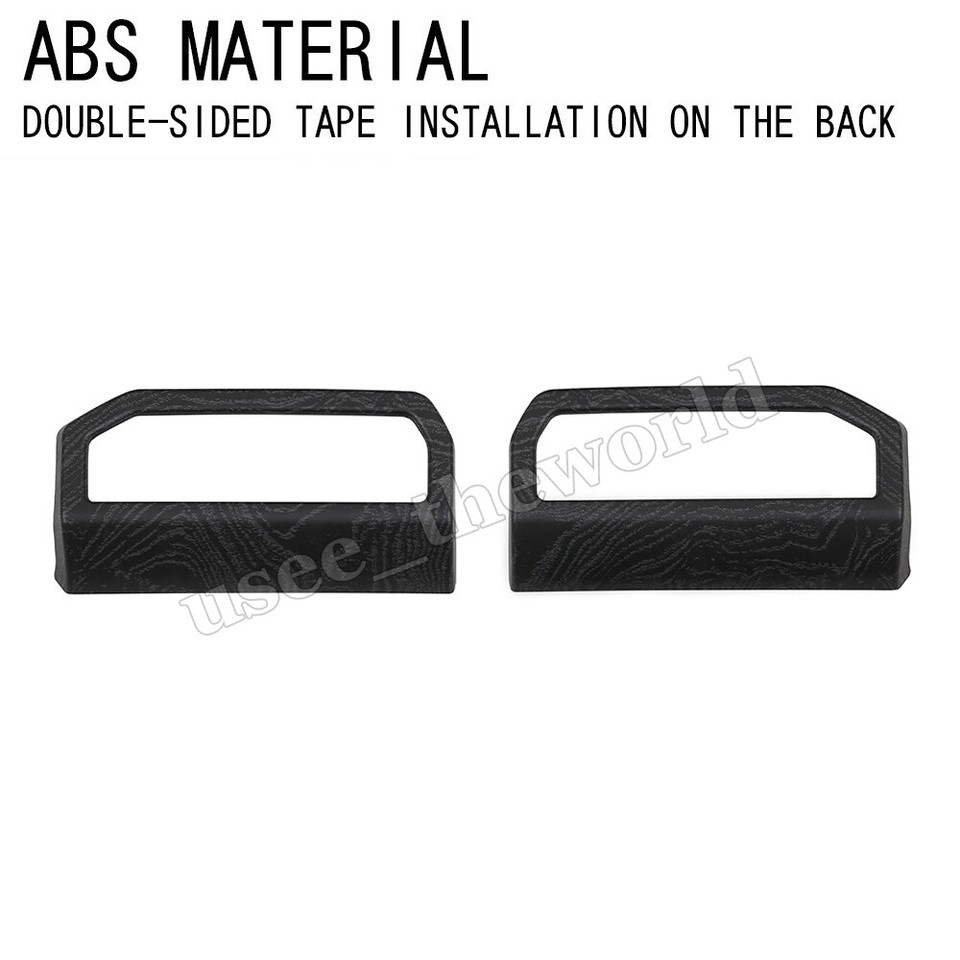 For Toyota Tacoma 2024-2026 ABS Interior Accessories Cover Trim Black ...