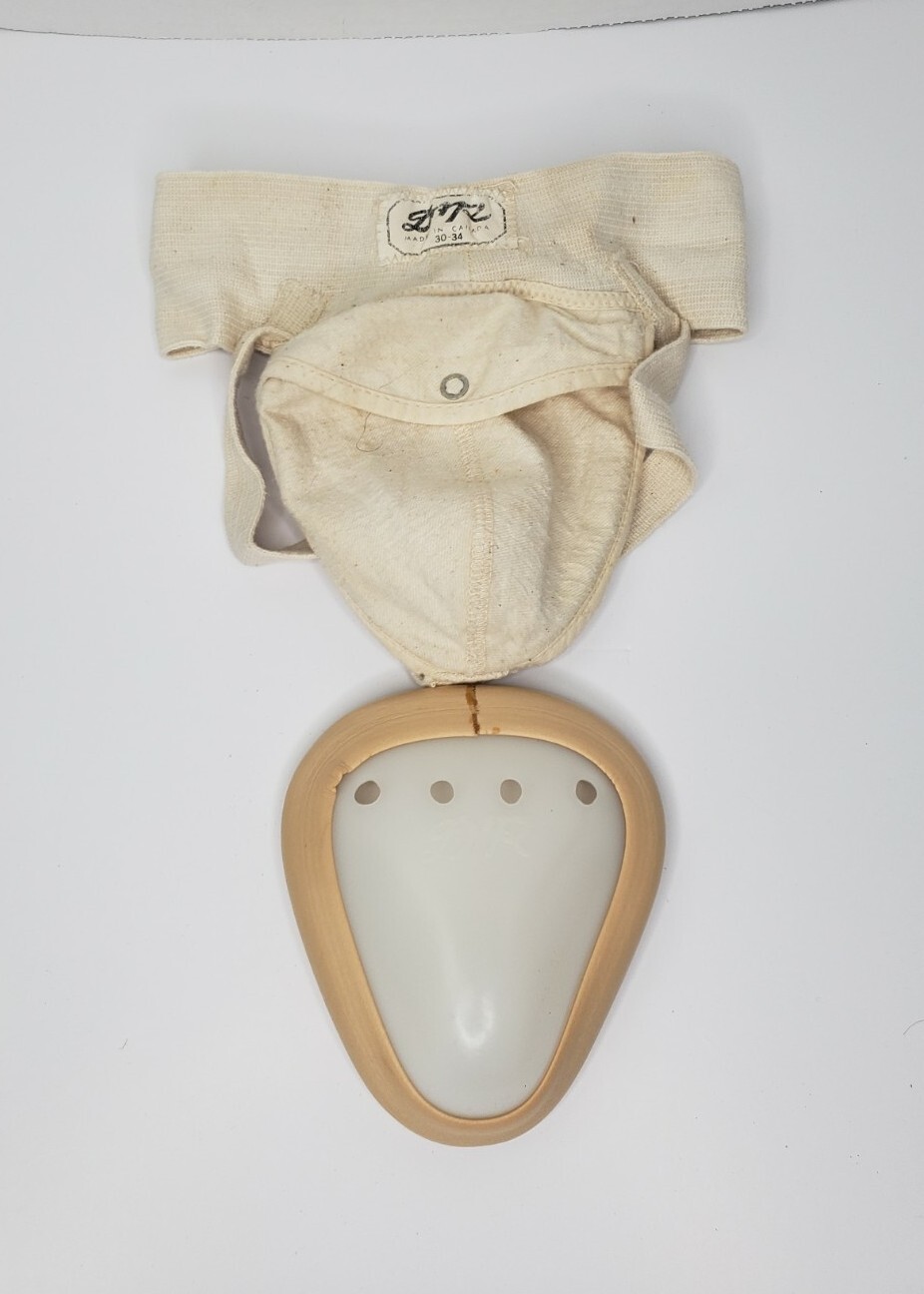 Vintage 1940s D&R Athletic Supporter w/ Cup Protector Hockey Jock Strap ...