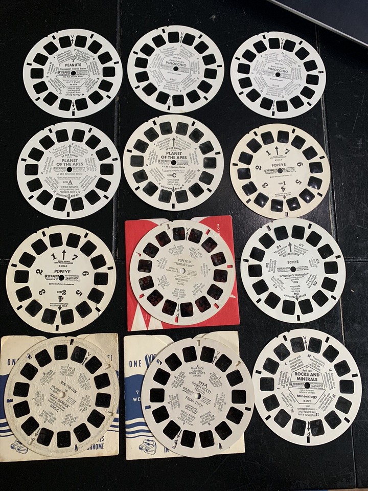 Single View master Reels Your Choice- Cartoons & TV Singles Complete ...
