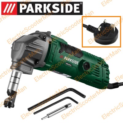 Parkside 550W Nibbler Cutter For The Precise Cutting Metal & Sheet ...