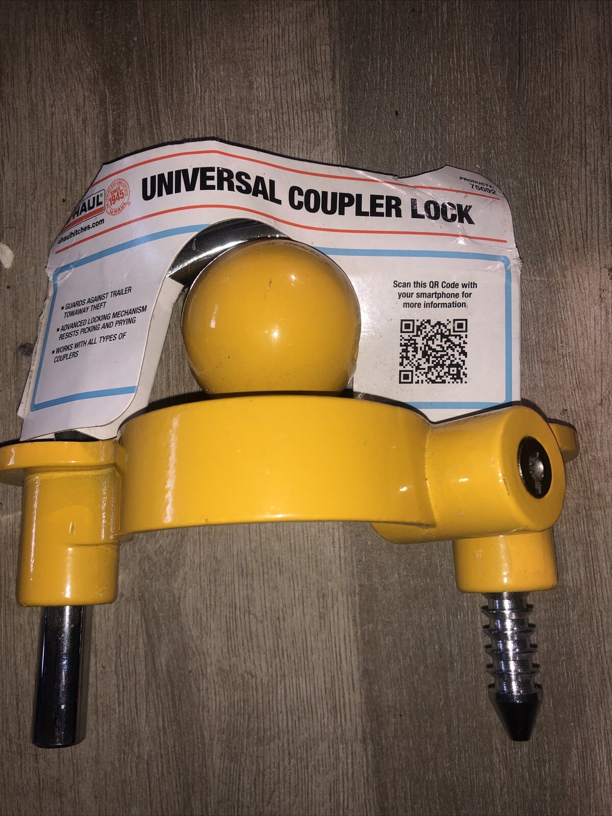 U-Haul Universal Coupler Lock 75692 | eBay