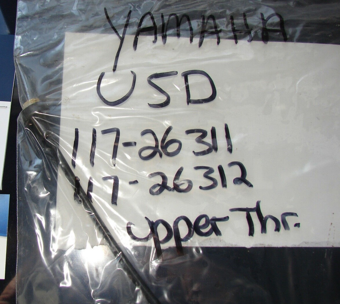 NOS GENUINE Yamaha U5D U5 NOS Upper Throttle Cable OEM 117-26311-00 FAST SHIP | eBay