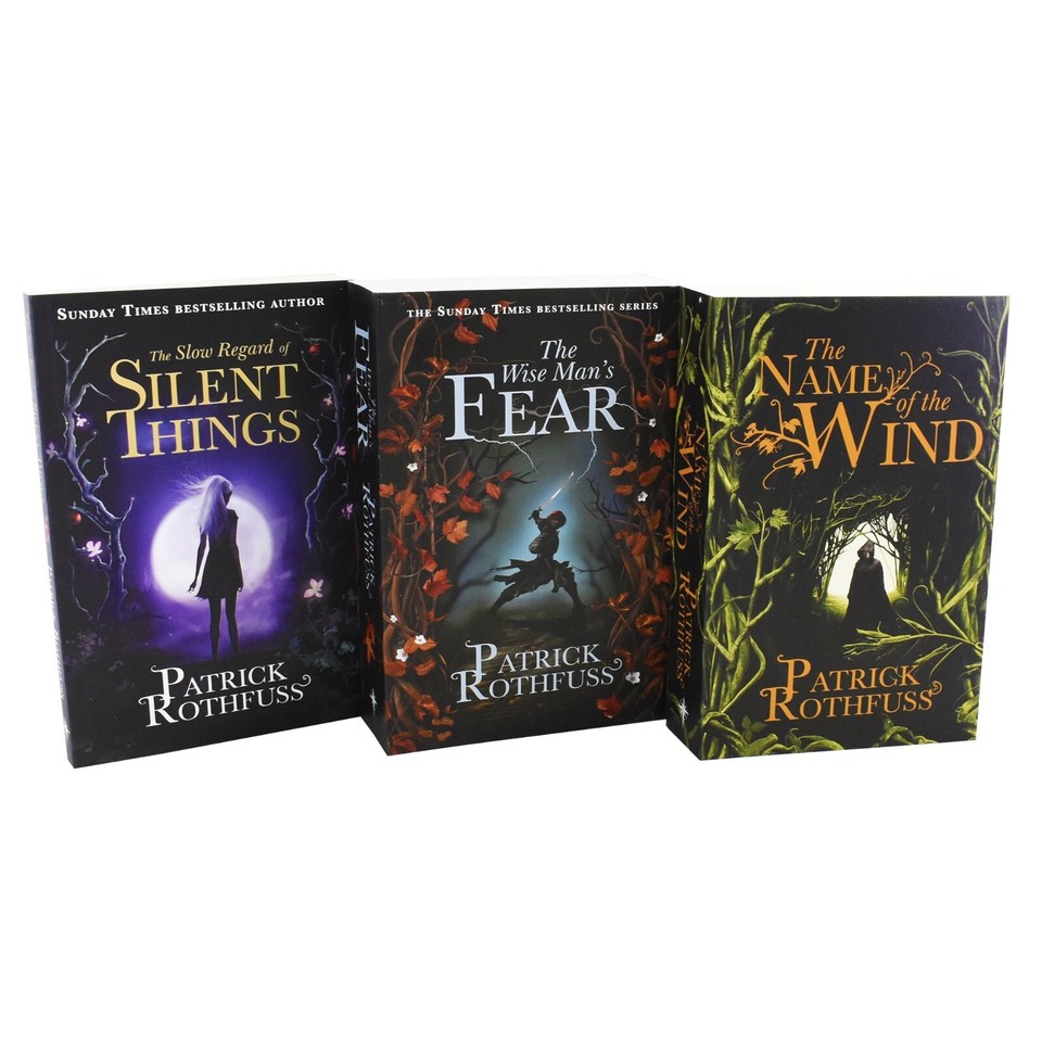 The Kingkiller Chronicle Series by Patrick Rothfuss 3 Books Set ...