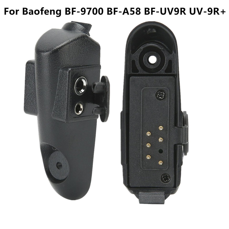 Plastic Walkie Talkie Audio Adapter Plug For Baofeng BF‑A58 BF‑UV9R UV ...