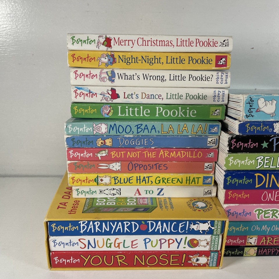 Lot Of 24 Sandra Boynton Board Books Children, Baby, Toddler | eBay
