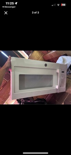 GE JVM3160DFWW 30" White Over-The-Range Microwave NOB #150709 | eBay
