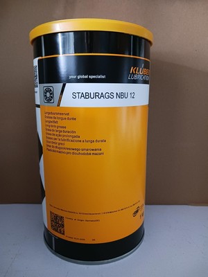 KLUBER Lubrication Staburags NBU 12 Grease 1Kg ( 2.2 LB ) New free ship ...