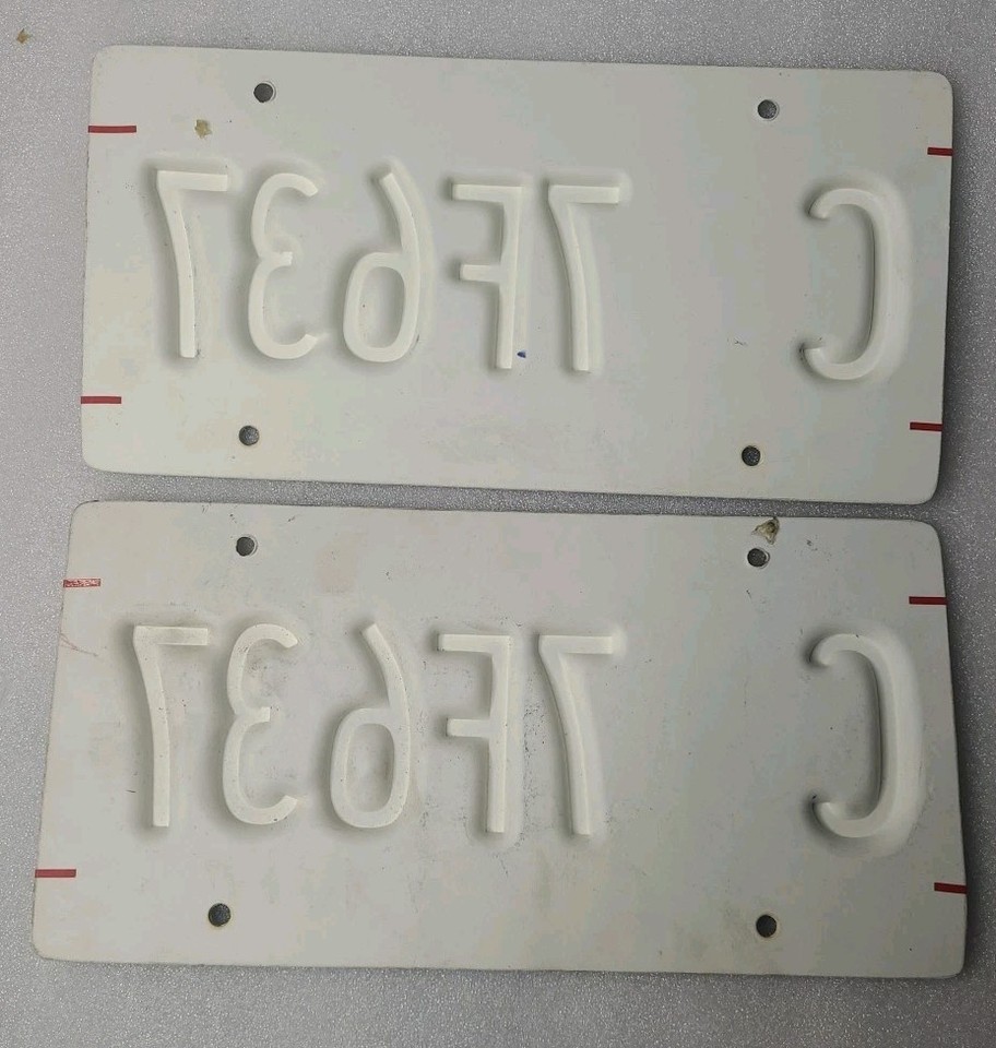 Washington DC License Plate TV/Movie Prop - Screen Used - Matching Set ...