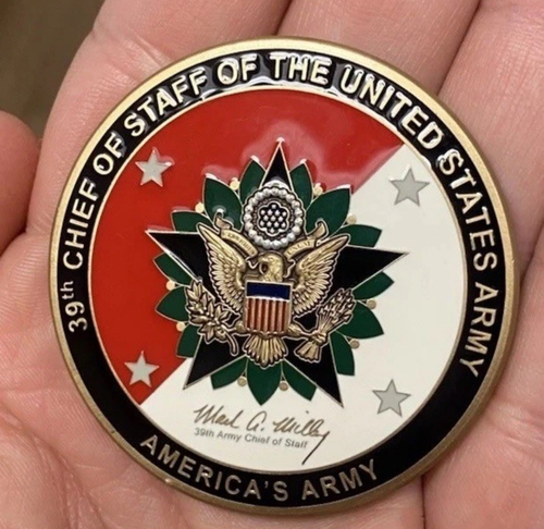 Chairman Joint Chiefs of Staff General Milley Army 4 Star SOF Challenge ...