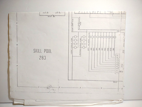 Skill Pool Pinball Machine Wiring Diagram Schematic For 1963 Flipper ...