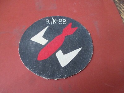WWII GERMANY CONDOR LEGION 3./K-88 BOMB FLIGHT JACKET PATCH | eBay
