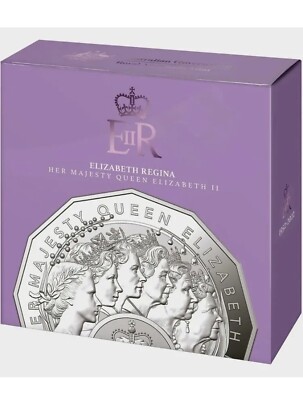 RAM 2023 Silver Proof 50c Elizabeth Regina HM Queen Elizabeth II ...