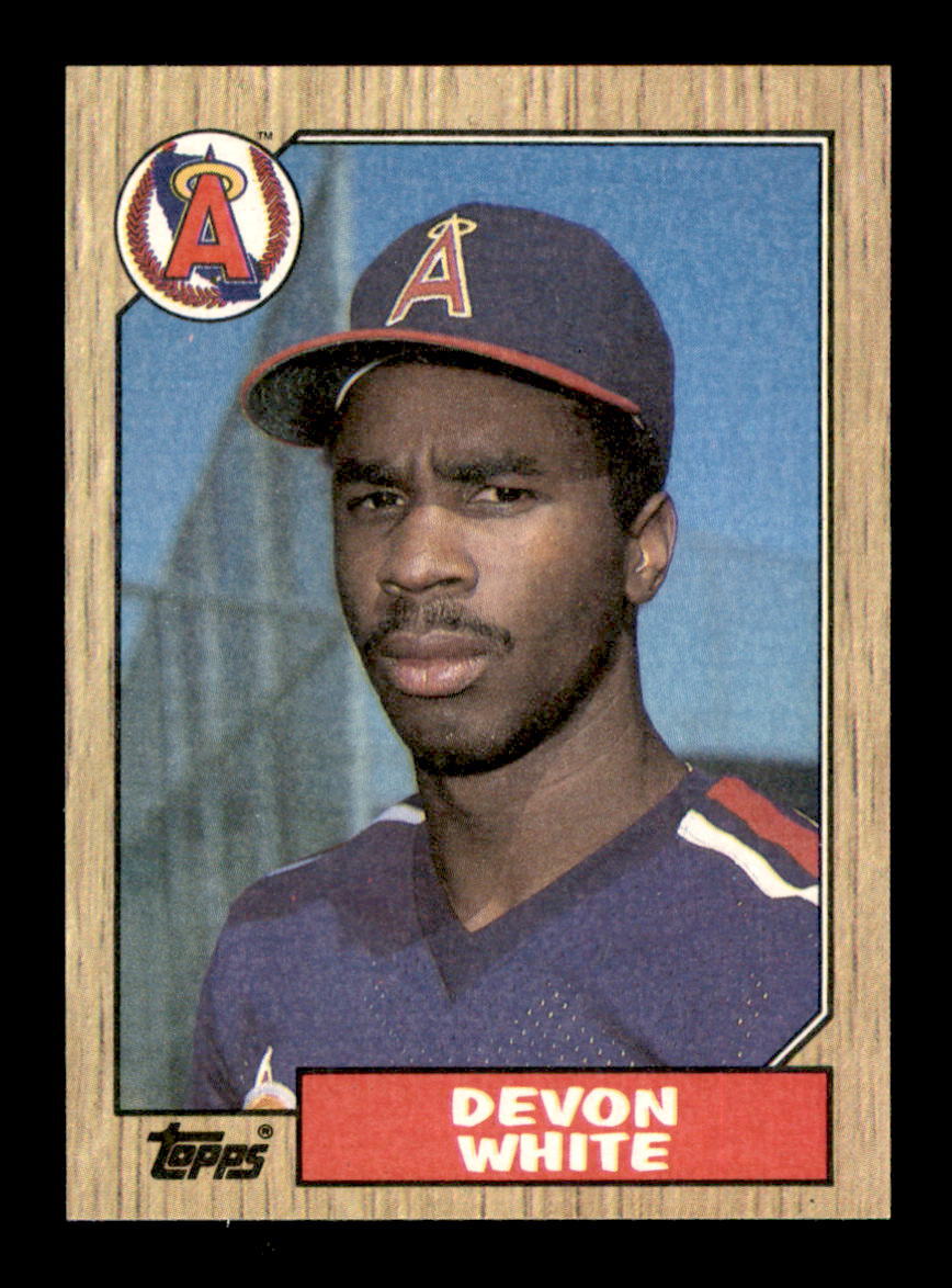 1987 Baseball Topps Devon White California Angels #139 RC-1 | eBay