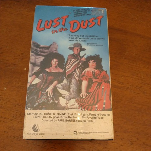 Lust In The Dust VHS 1985 Paul Bartel | eBay