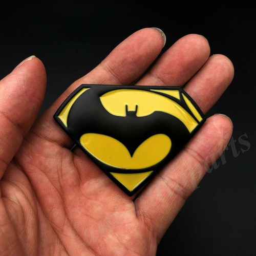 3D Metal Batman Vs Superman Dawn of Justice Car Emblem Badge Decal ...