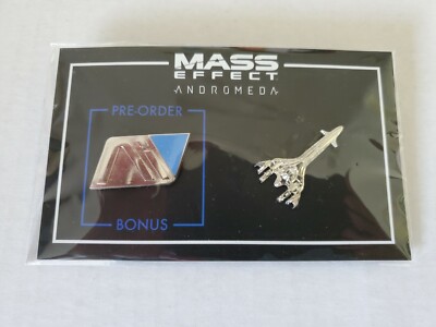 Mass Effect Andromeda enamel Pins Loot Crate Exclusive | eBay