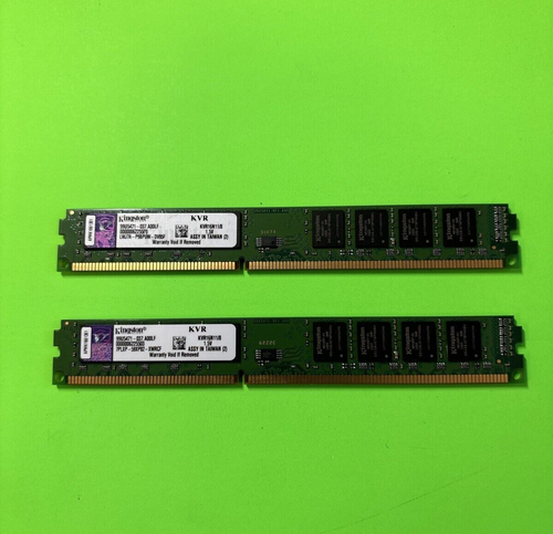 Kingston KVR16N11/8 16GB (2x8GB) PC3-12800 DDR3 Low Profile Desktop ...