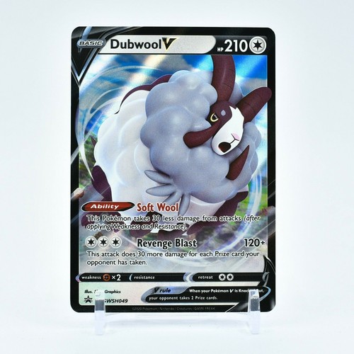 Dubwool V - SWSH049 Black Star Promo Ultra Rare Pokemon - NM/MINT | eBay