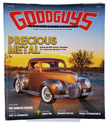 GOOD GUYS GOODTIMES GAZETTE May 2018 Car Magazine | eBay