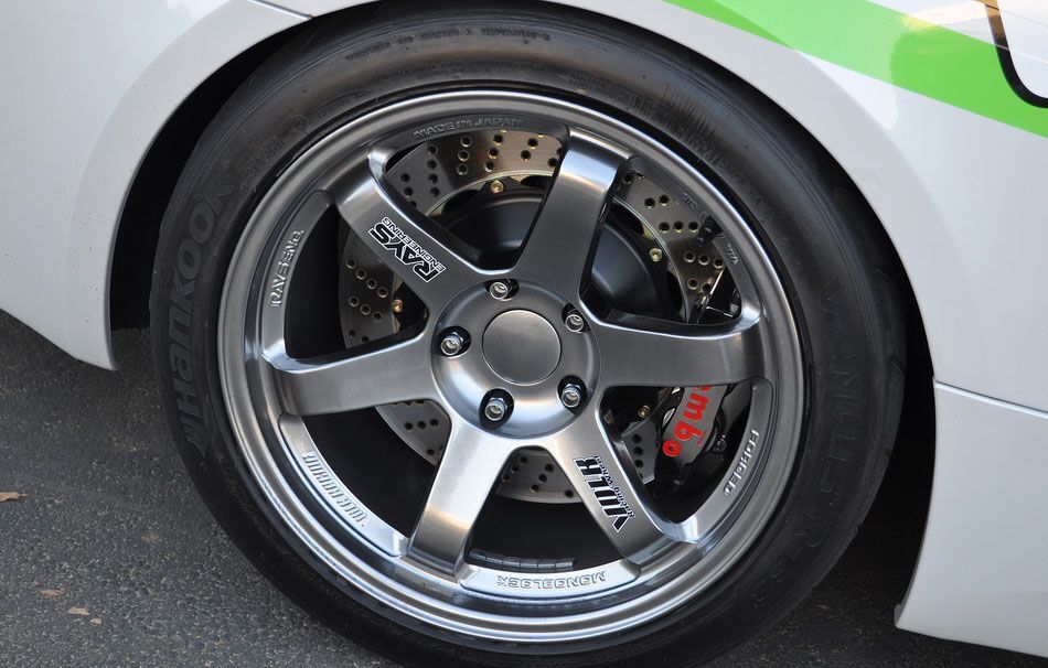 8pc (4pk) Black RAYS Engineering VOLK Racing TE37 OG Repair Disk Spoke ...