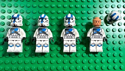 LEGO Star Wars Clone Wars 501st Clone Heavy Trooper Minifigure 75345 ...
