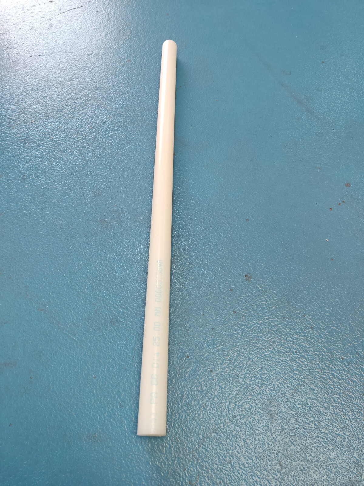 Nylon 66 - Natural Round Engineering Rod - 10 Bars (Tecamid) 25mm Dia x ...