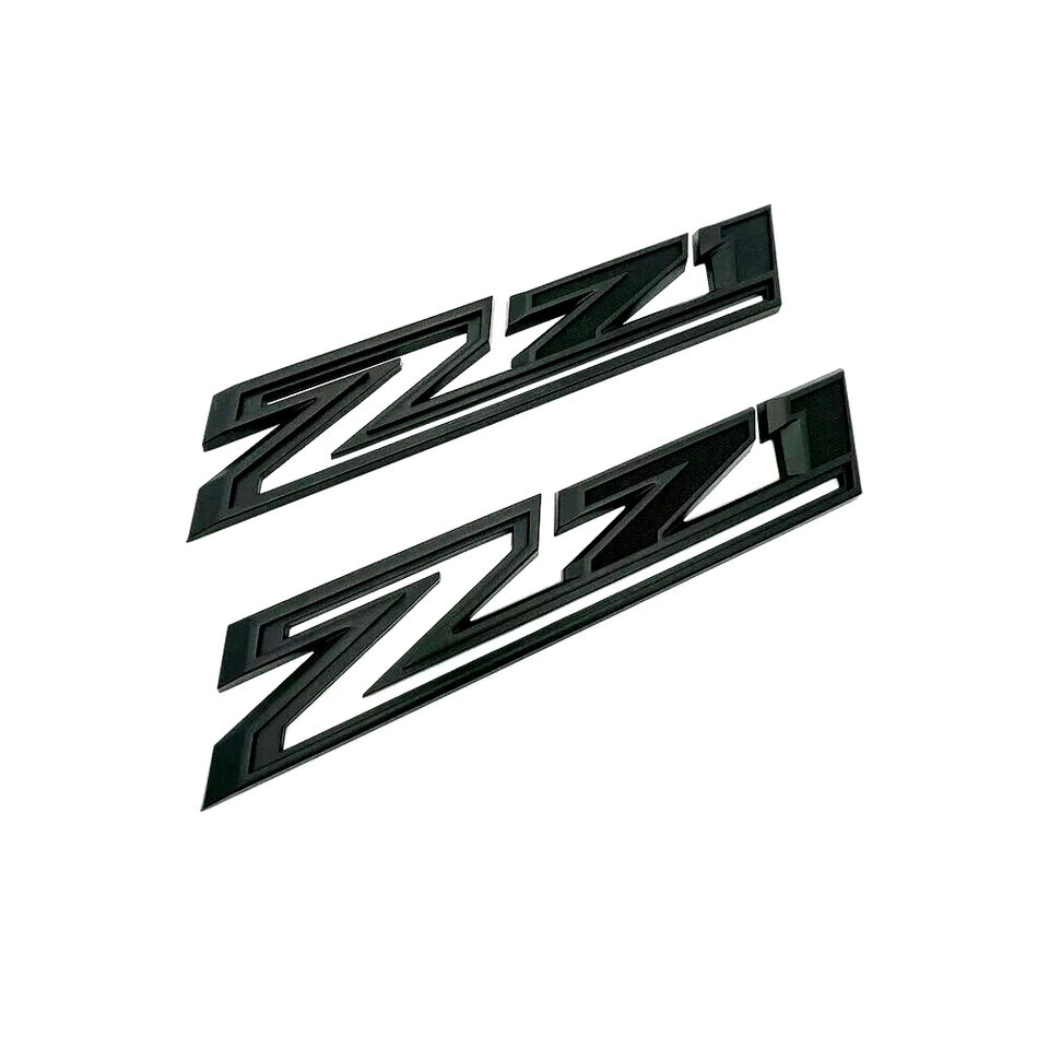 NEW 2pc 2019-2025 Chevy Silverado Z71 4x4 Emblem Fender Letter Badge ...